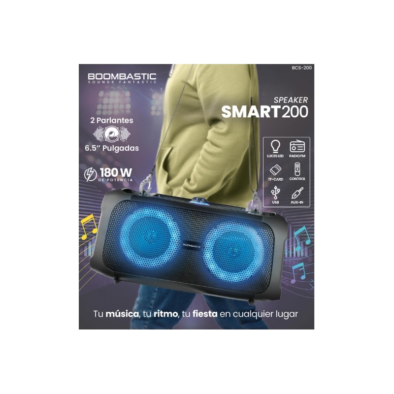 PARLANTE PORTATIL BOMBASTIC BCS-200